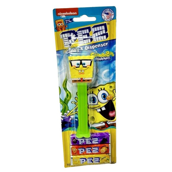 Toys | Spongebob Square Pants Pez Candy Dispenser Nickelodeon Bikini ...